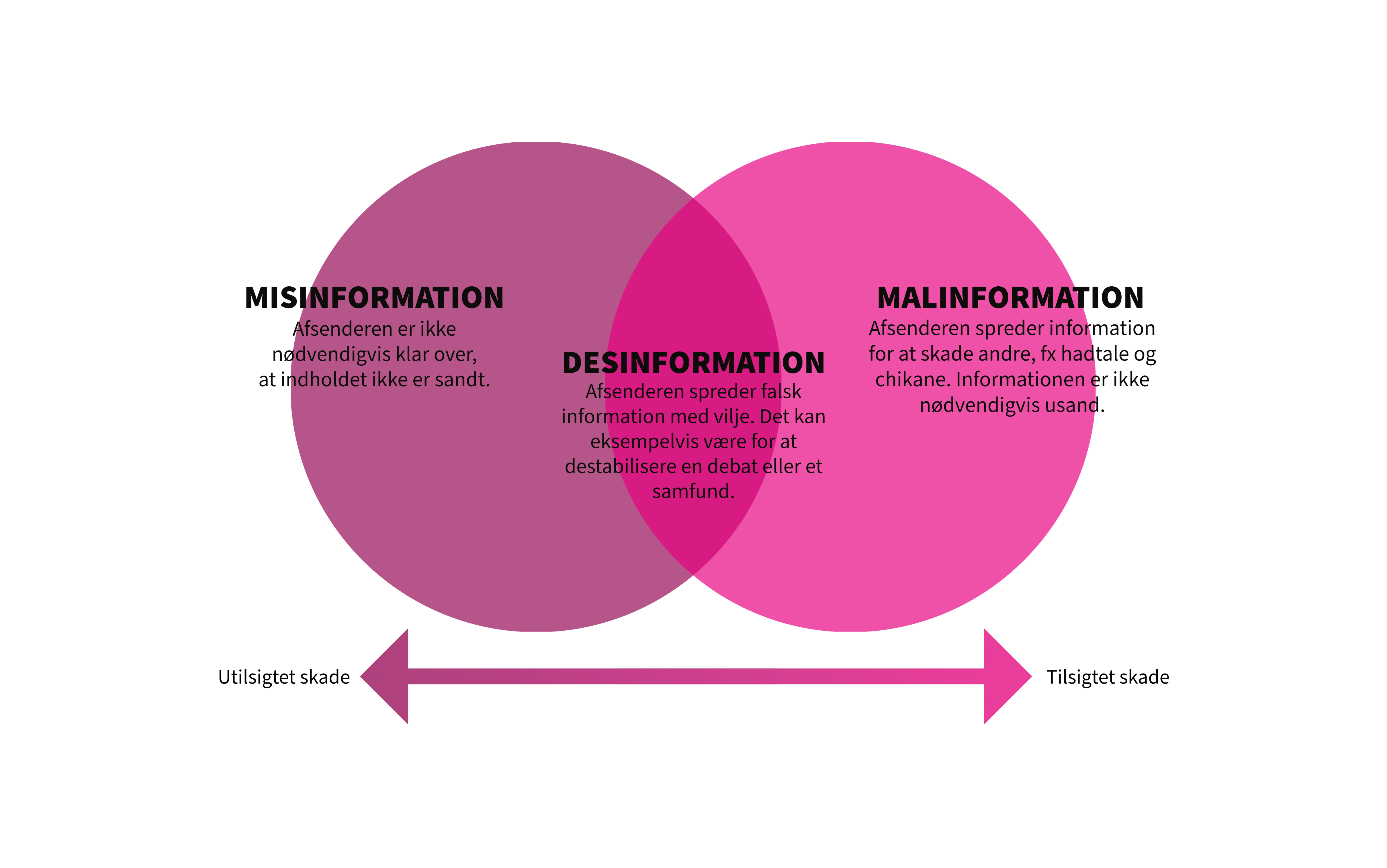 Hvad er misinformation, desinformation og malinformation? | Tjekdet